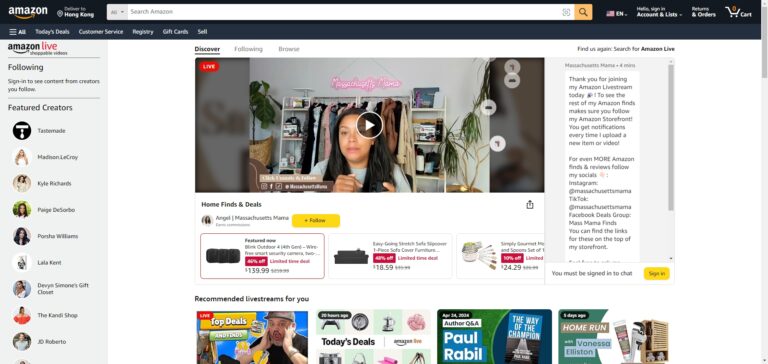 Amazon Live: The Most Complete Guide to Go Live on Amazon